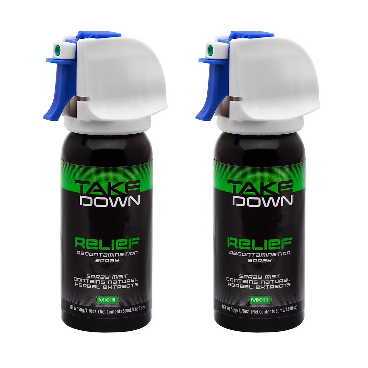Mace Pepper Spray Relief Takedown Decontamination Spray, 2-Pack, All Natural Eye Wash for Law Enforcement and Consumers (Consumer)