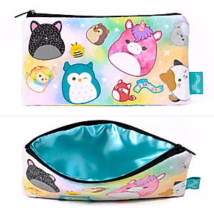 Fashion Angels Squishmallows Journal Gift Set - Includes Journal, Pencil Pouch, Squishmallows Stickers, Erasers, and 3 Mechanical Pencils - Join The Squish Squad - Cute Stationery Set - Ages 6 and Up