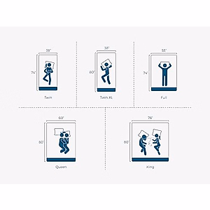 LINSY LIVING Twin Mattress Topper, Pillow Top Mattress Topper Twin with Extra Thick Down Alternative Quilted, Soft Breathable Mattress Pad Cover with 8"-12" Deep Pocket, Twin Size