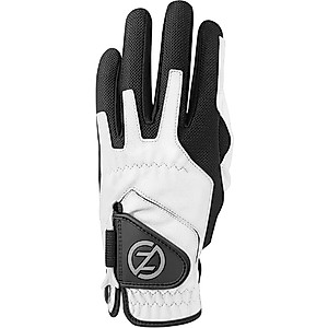 Zero Friction Men's Golf Glove, Left Hand, One Size, White