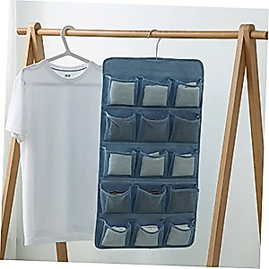 Cabilock Storage Bag Organizer Pocketbooks Hanging Garment Bag Bra Hanging Pockets Wall Hanging Storage Pouches Hanging Underwear Organizer Underwear Storage Bag Wardrobe Underwear Bag Bra