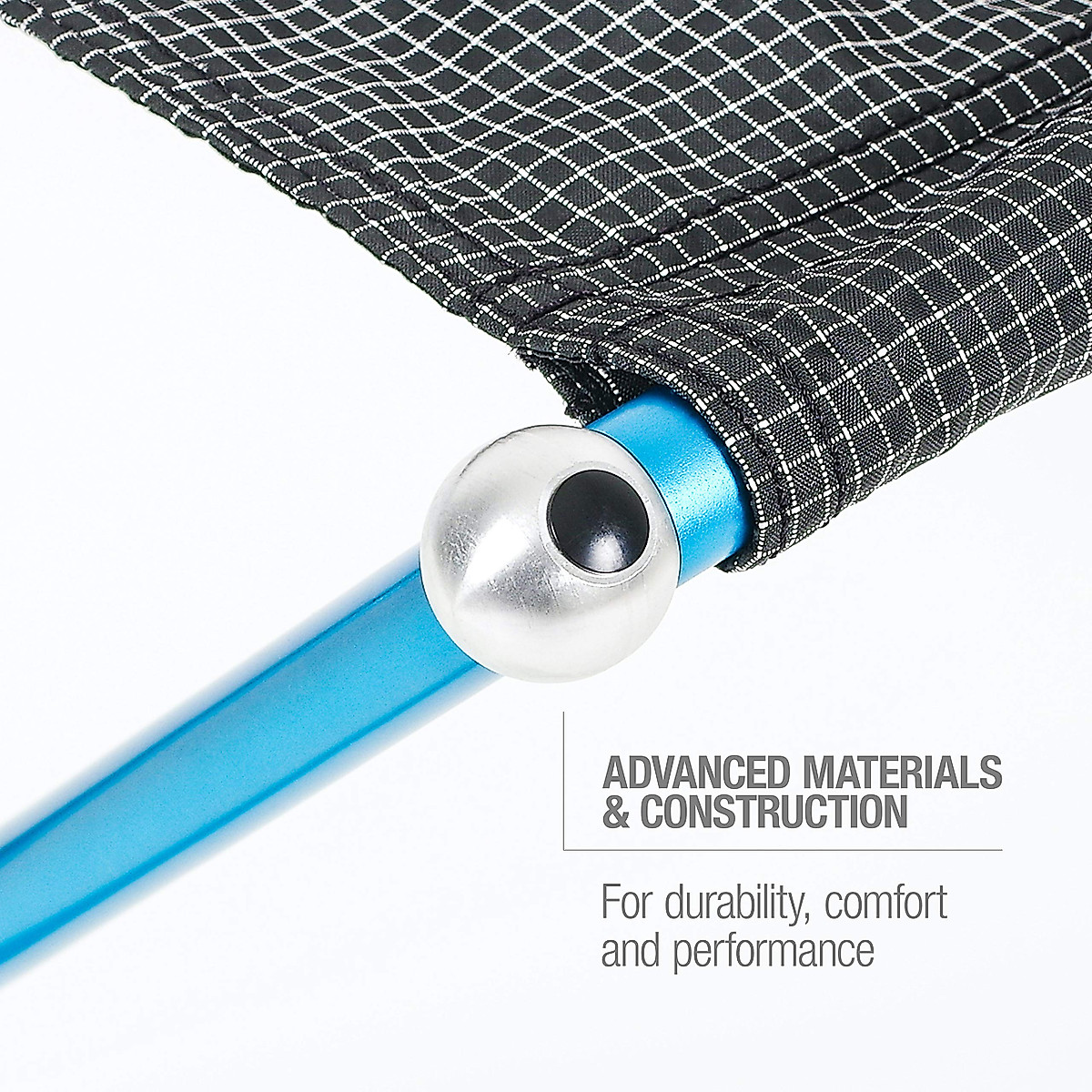 Helinox Speed Stool Ultralight, Portable Folding Seat, Black