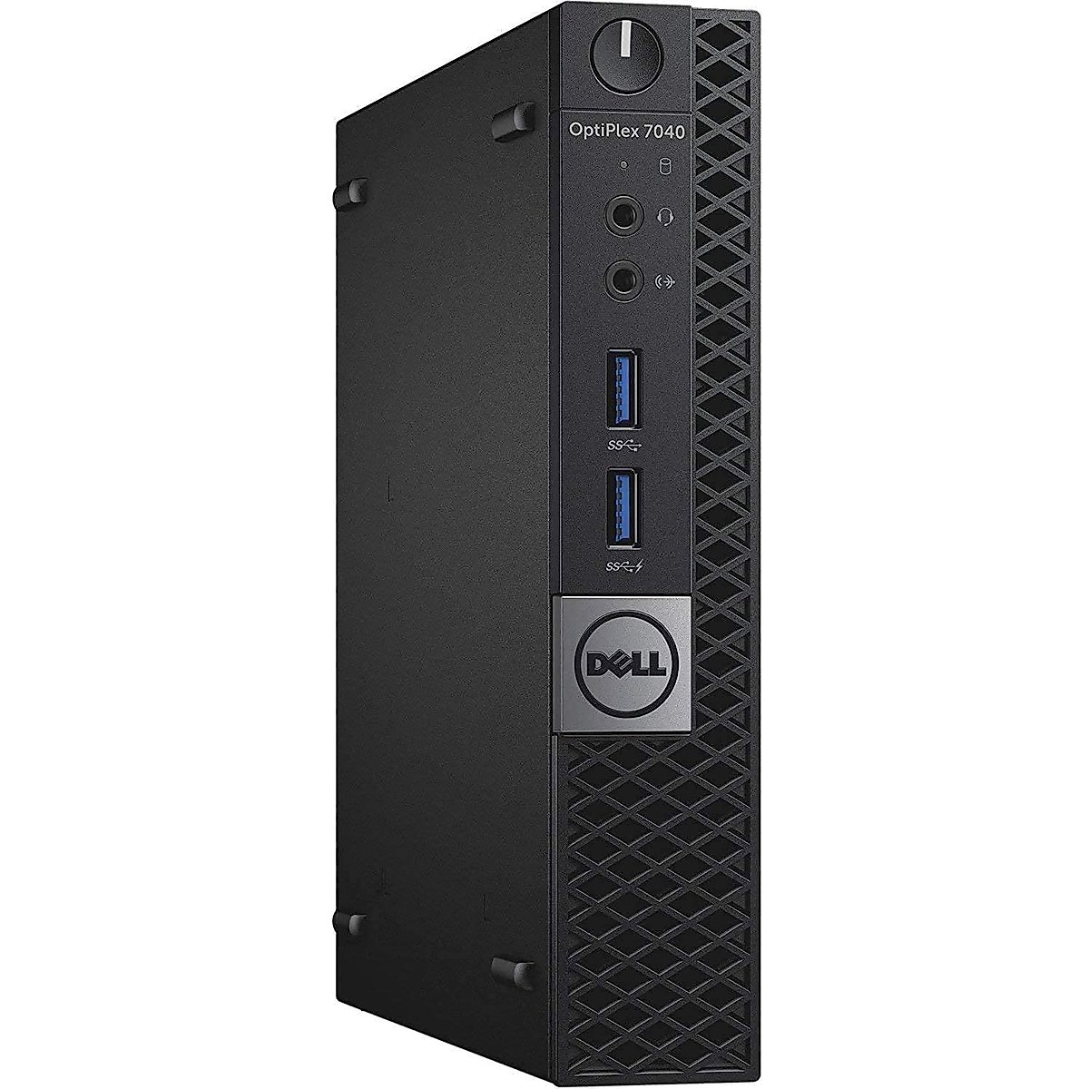 Dell Optiplex 7040 Micro Desktop Computer PC, Intel Quad Core i5, 16GB RAM, 1 TB SSD, Windows 10 Pro, 23.6 Periphio Monitor, New Periphio Webcam, Periphio Wireless Keyboard & Mouse (Renewed)