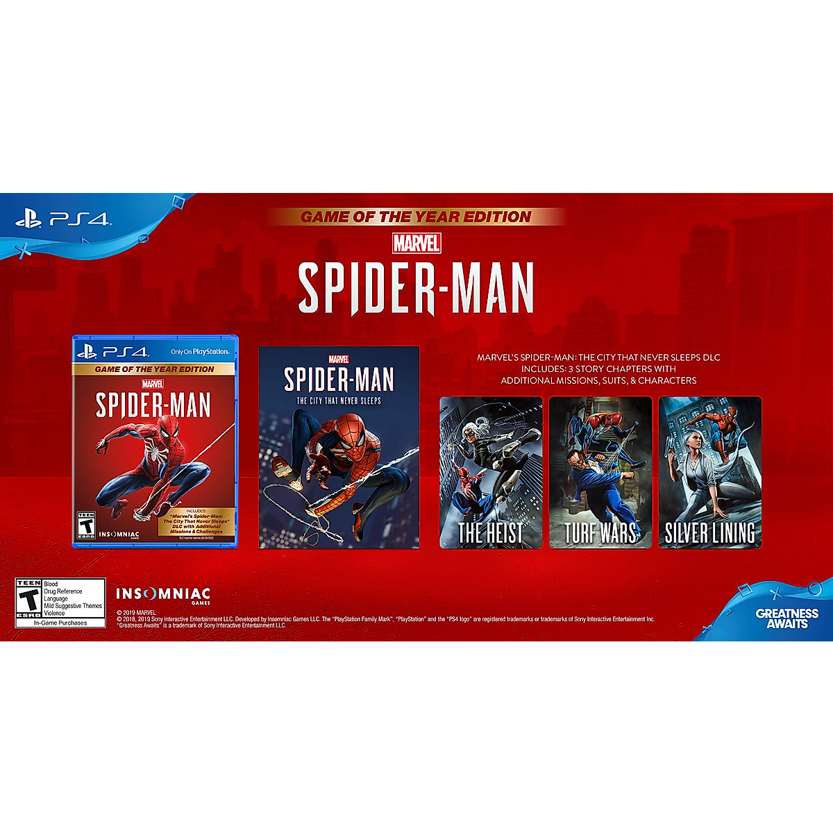 Marvel's Spider-Man: Game of The Year Edition - PlayStation 4