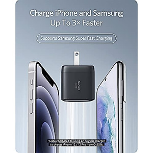 Anker USB C 715 (Nano II 65W), GaN II PPS Fast Compact Foldable Charger for MacBook Pro/Air, Galaxy S20/S10, Dell XPS 13, Note 20/10+, iPhone 13/Pro/Mini, iPad Pro, Pixel, and More