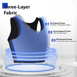 Wonababi Chest Binder Trans Corsets, Binder Transgender for Tomboy Cool Mesh Half Binder FTM Breast Binder