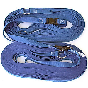 Home Court 1-inch Non-adjustable 8-meter Grass Setup Boundary - M817NAG (Blue)