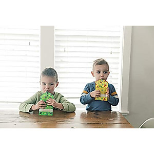 Simple Modern Reusable Baby Food Pouches for Toddlers | BPA Free Plastic, Food Safe, Freezer Safe | Refillable for Applesauce Yogurt & Puree Squeeze Pouch | 10 pack | 5oz | Assorted