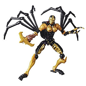 Transformers Toys Generations War for Cybertron: Kingdom Deluxe WFC-K5 Blackarachnia Action Figure - Kids Ages 8 and Up, 5.5-inch
