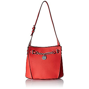 Calvin Klein Lennon Novelty Shoulder Bag, Crimson