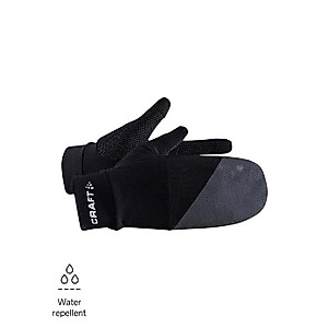 Craft Sportswear Unisex ADV Lumen Hybrid Glove, Black, Large