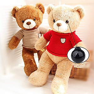 200 pcs 6-12 mm Plastic Safety Eyes, Black Safety Eyes Doll Making with Washer for Toy Making DIY Crafts