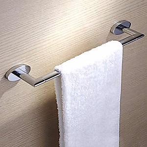 AFLHYJK Towel Rack Holder with Storage Shelf - Metal Organizer for Bath Hand Towels, Washcloths, Bathroom