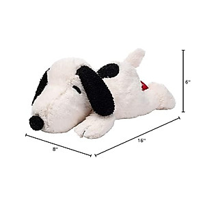 Lambs & Ivy Classic Snoopy Plush White Stuffed Animal Toy Plushie - Dog