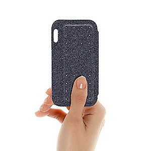 Carrying case for Kardia Mobile EKG Monitor - Travel Kardia Case Fits in Pocket, Features Magnetic Closure to Keep Kardia Device Safe On The Go, NOT Fit KardiaMobile 6L,Dark Blue