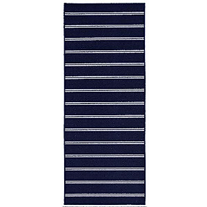 Garland Rug Avery Area Rug, 2-Feet by 5-Feet, Navy