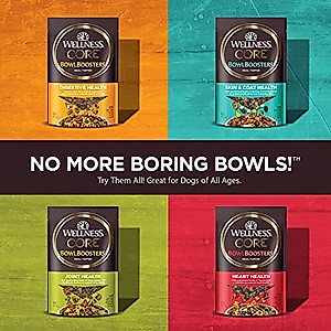 Wellness CORE Natural Grain Free Bowl Boosters Tender Dog Food Mixer Or Topper (Turkey & Chicken Recipe, 2-Pound Bag)