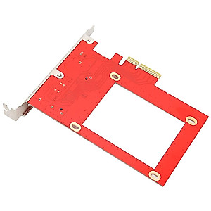 NVMe U.2 SSD Adapter Card, 2.5-inch SF8639 to PCIe Hard Drive 3.0X4 Riser Card for Intel P3700 P3500 P3600 750 Series P3700 Series 900 P3520 U.2 nvme SSD