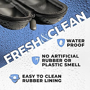 Wilken Electric Toothbrush Case | Universal Travel Case | EVA Toothbrush Case | Compatible with Oral B Pro, Phillips Sonicare and More (Black)