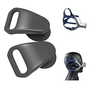 Magnetic Clips For DreamWisp And Wisp 2 Pairs CPAP/BiPAP Mask Headgear Clips Compatible With Respironics Wisp And DreamWisp Nasal CPAP Masks (Gray)