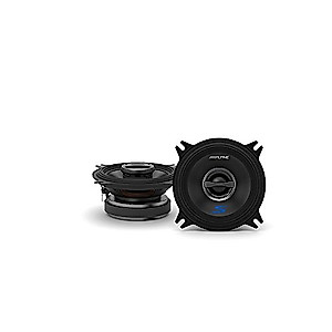 Alpine S-S40 4" Speaker Bundle - Two Pairs of 4" S-Series S-S40 2-Way Coaxial Speakers