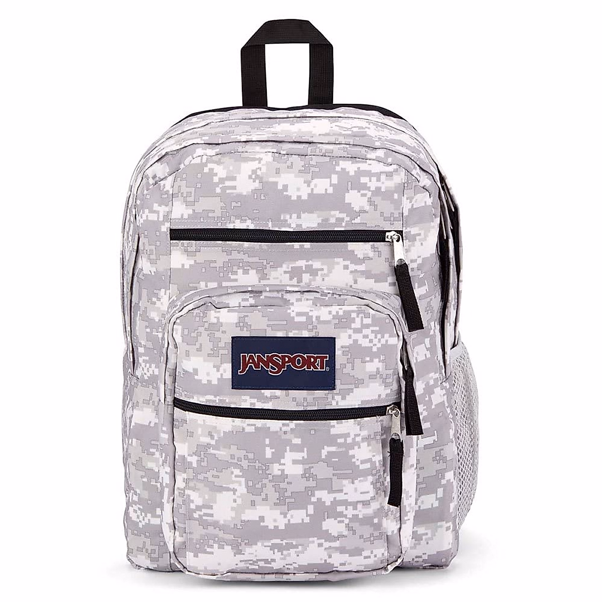 Big Student, Large Backpack, 34 L, 43 x 33 x 25 cm, 15in laptop compartment, 8 Bit Camo, One Size, Big Student
