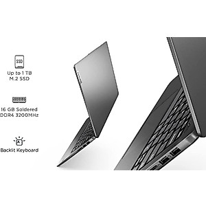 Lenovo 2022 Flex 5 14'' 2-in-1 2K Touchscreen Laptop, 16:10 QHD (2240 x 1400) Display, 8-Core AMD Ryzen 7 5700U(Beat i7-1180G7), Backlit KB, W/Stylus Pen, Win11 H(16GB|512GB SSD), Graphite Grey