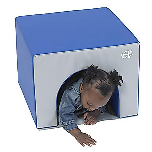 Children's Factory Crawl Through Soft Play Tunnel, Foam Indoor Toddler/Baby Climbing Toys, Baby Crawling Toy for Playroom/Preschool/Classroom