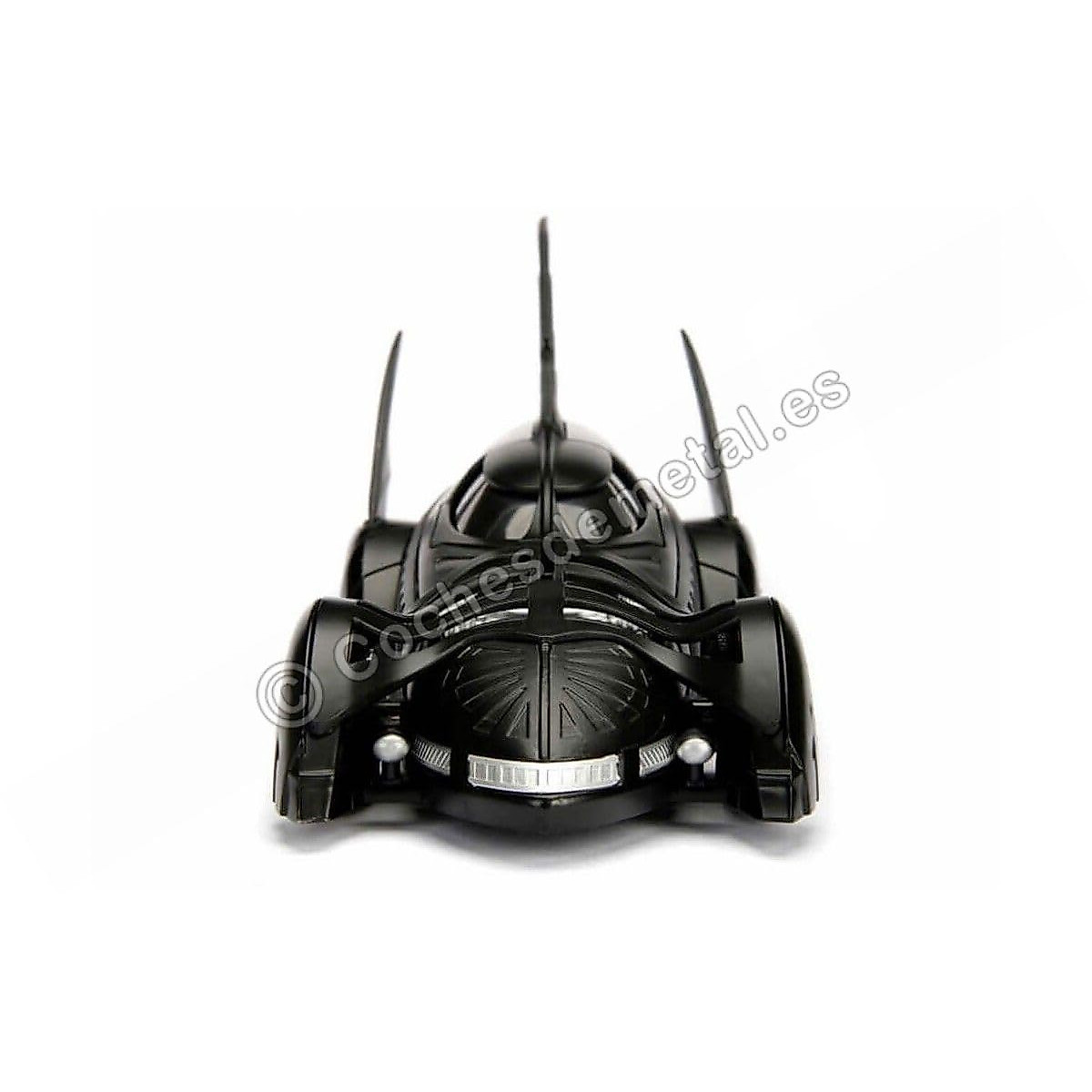 Jada Toys DC Comics Batman Forever Batmobile & Batman Figure 1:24 Die - Cast Vehicle with Figure Matte Black