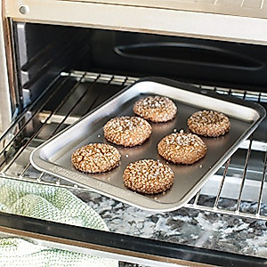 Nordic Ware Naturals Compact Baking Sheet, Silver