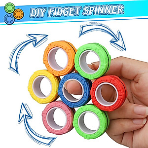 Anzmtosn 1.26 Inch Jumbo Magnetic Building Block for Kids Toddlers, Safe ABS Science Kit Large Magnets Cube Educational Learning Toy Stem Toy 3D Stacking Logical Toy Xmas Stocking Stuffer