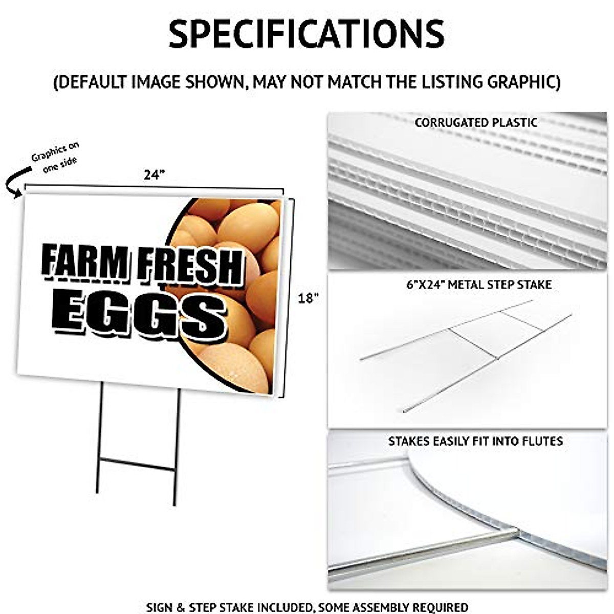 Currency Exchange 2 Pack of 18" x 24" Yard Sign & Stake | Advertise Your Business | Stake Included Image On Front Only | Made in The USA