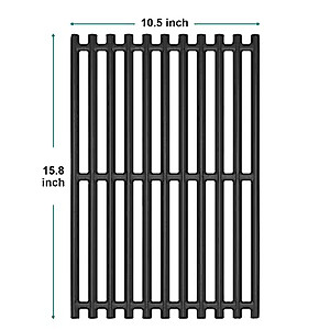 EasiBBQ Cast Iron Cooking Grate for Dyna-Glo BBQ Grill Models DGF350CSP, DGF350CSP-D, DGF350SNP DGF350SNP-D DG1-70-01-634-R 101-03011