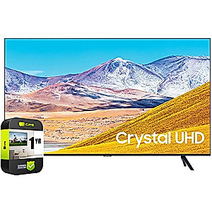 SAMSUNG UN85TU8000FXZA 85-inch 4K UHD Smart LED TV Bundle with CPS Enhanced Protection Pack