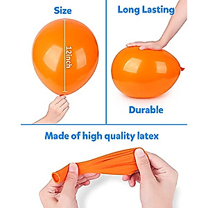 Coogam 100Pcs Rainbow Latex Balloon + Balloon Decorating Strip Kit 32Ft Balloon Tape Strip, 2 Pcs Tying Tool, 200 Dot Glue, 20 Ballon Flower Clip