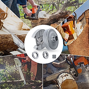 AUMEL .325"-7 Clutch Drum Rim Sprocket Kit For Husqvarna 55 Rancher 50 51 154 254 Chainsaw 501 45 54-03