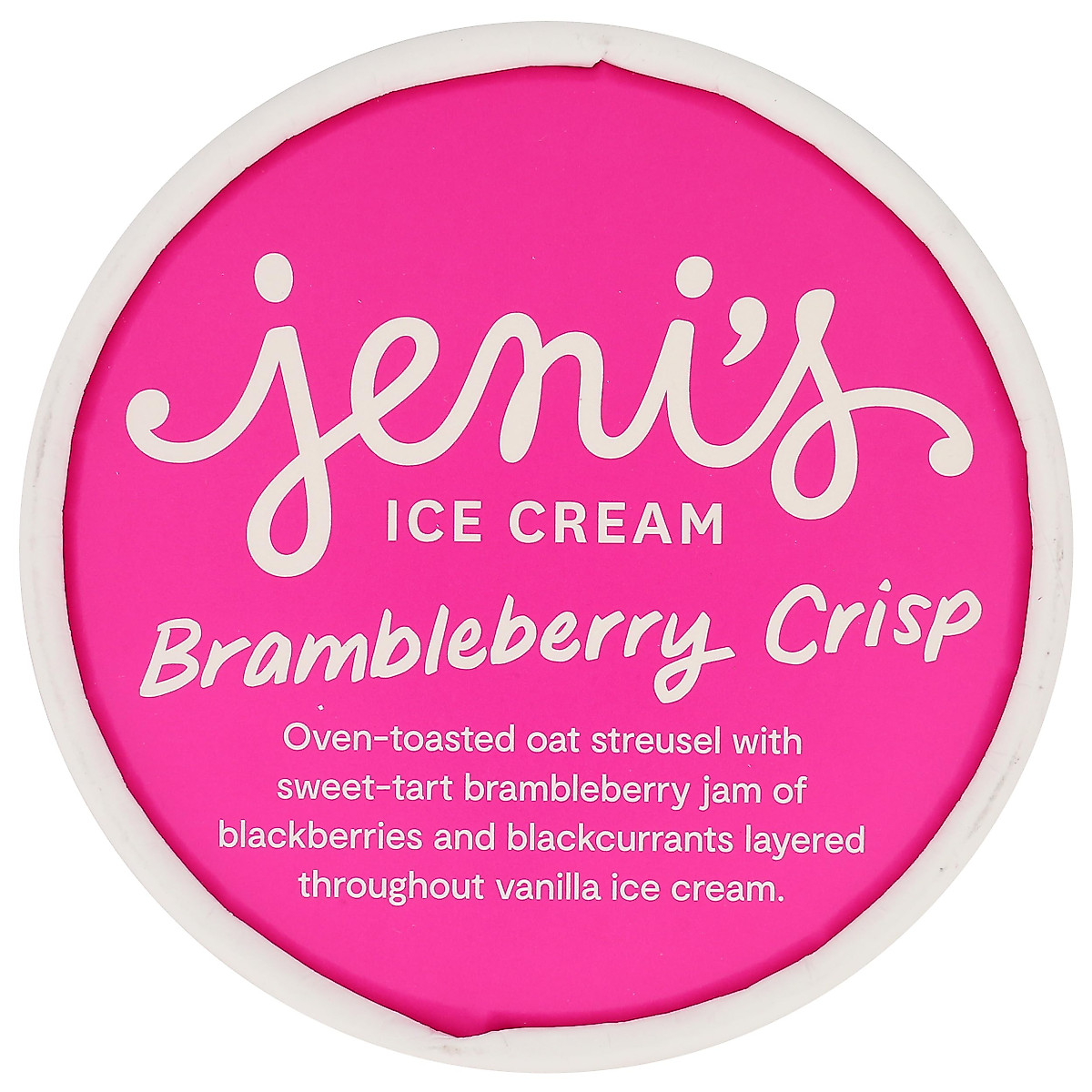 JENIS SPLENDID ICE CREAMS Brambleberry Crisp Ice Cream, 1 PT