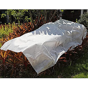 KHBNHJ Weed Barrier or Plant Covers Freeze Protection, Garden Landscape Fabric Heavy Duty Ground Cover,Premium Control Weed Block Garden Mat for Gardens(4.9x26.2FT), 210201YF28-2-10419-1557554701