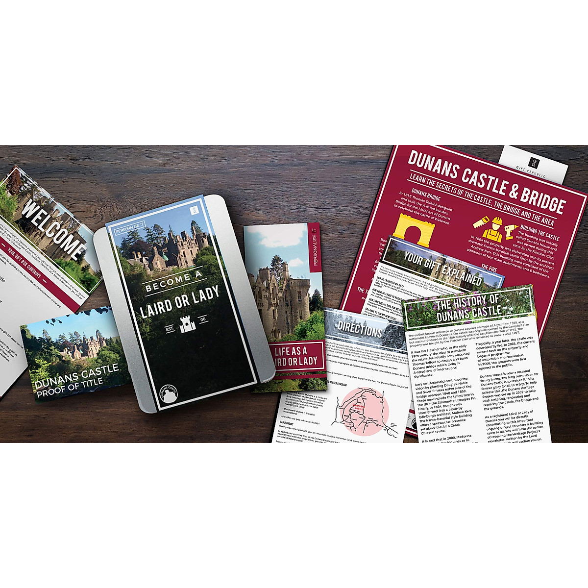 Gift Republic: Become a Laird or Lady Gift Box (GR100008)