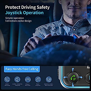 6 Multi Ports USB Car Charger + Bluetooth FM Transmitter for Car