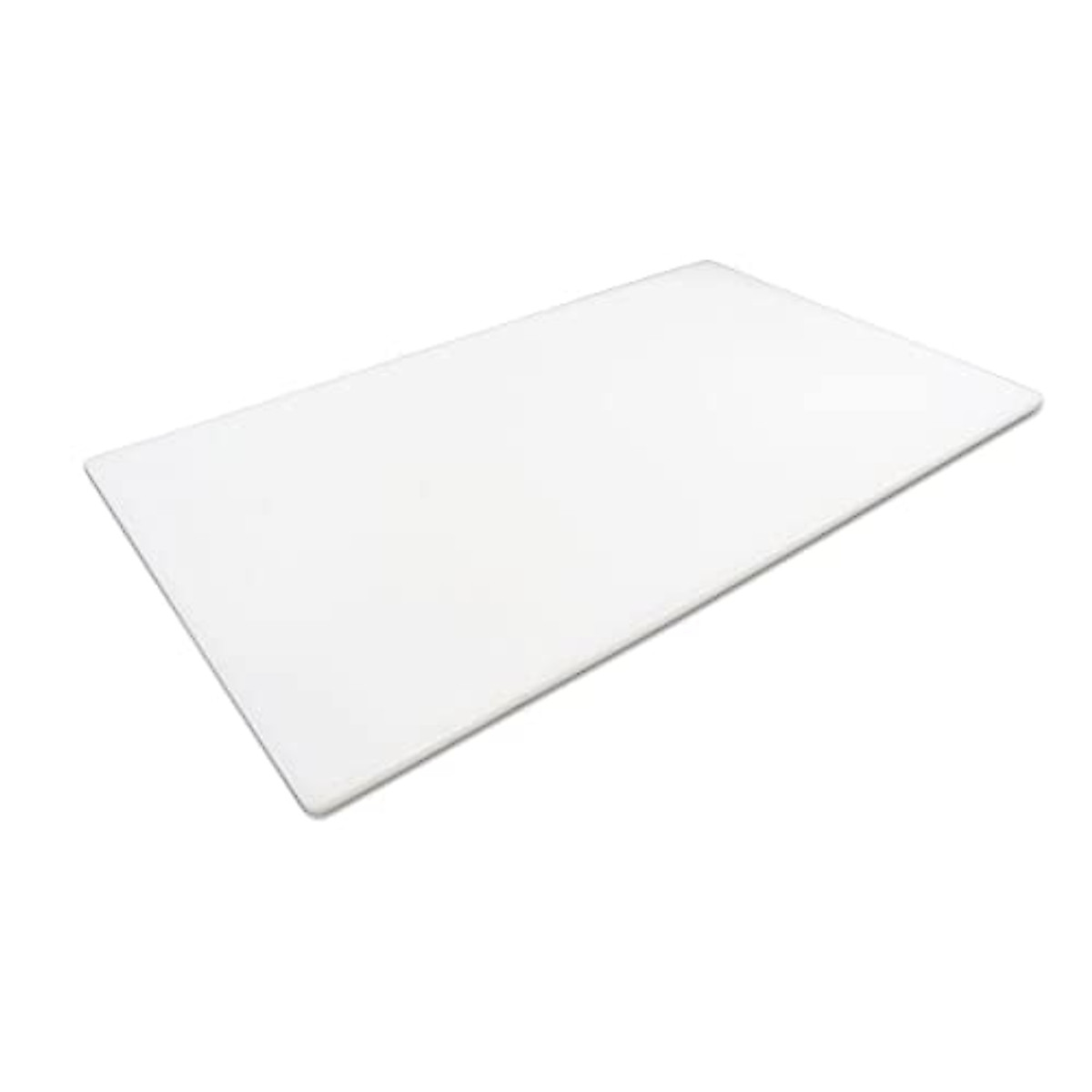 Thirteen Chefs Cutting Boards for Kitchen - 30 x 18 x 0.5" White Color Coded Plastic Cutting Board with Non Slip Surface - Dishwasher Safe Chopping Board