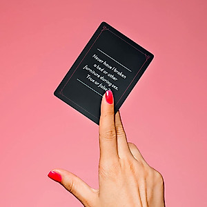 Couples Games - Card Games for Couples, Fun Games for 2 Players, Conversation Cards for Romance - Date Night Games Couple Activities - 50-Card Deck