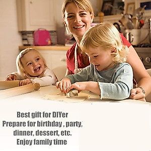 26pcs Alphabet Cookie Cutters Set Small Stainless Steel Letter Molds for Baking, Pastry, Fondant, Donuts Biscuit, Fruit, Cake Decorating Tools by ALNGFUIK