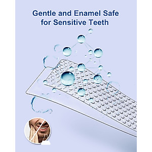 MySmile 1000ML Countertop Water Dental Flosser Teeth Cleaner, Teeth Whitening Kit with 28X Teeth Whitening Strips 14 Treatments(1Pcs Countertop Water Dental Flosser+1Pcs Light + 14 Sets Strips)