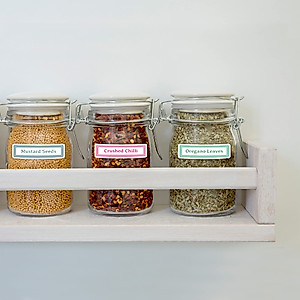 Avery Removable Print/Write Labels, 1 x 3 Inches, White, Pack of 250 (5436)