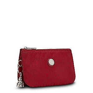 Kipling Creativity Large Pouch Signature Red