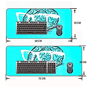 XXL 2021 Calendar Office Mouse Pad Waves Ocean Surf Beach Gaming Mouse Pad Large XXL