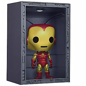 Funko Pop! Marvel: Iron Man Hall of Armor Model 4 Deluxe Vinyl Figure