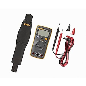 Fluke 107 AC/DC Current Handheld Digital Multimeter by Fluke, Gray
