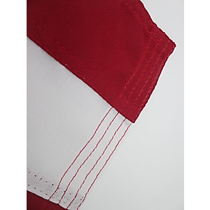 Made in USA Flags Co. - Heavy-Duty Commercial Grade American Flag with PolyMax Polyester, Sewn Stripes, Embroidered Stars & Solid Brass Grommets - Fade-Resistant, All-Weather Flag (3’x5’)